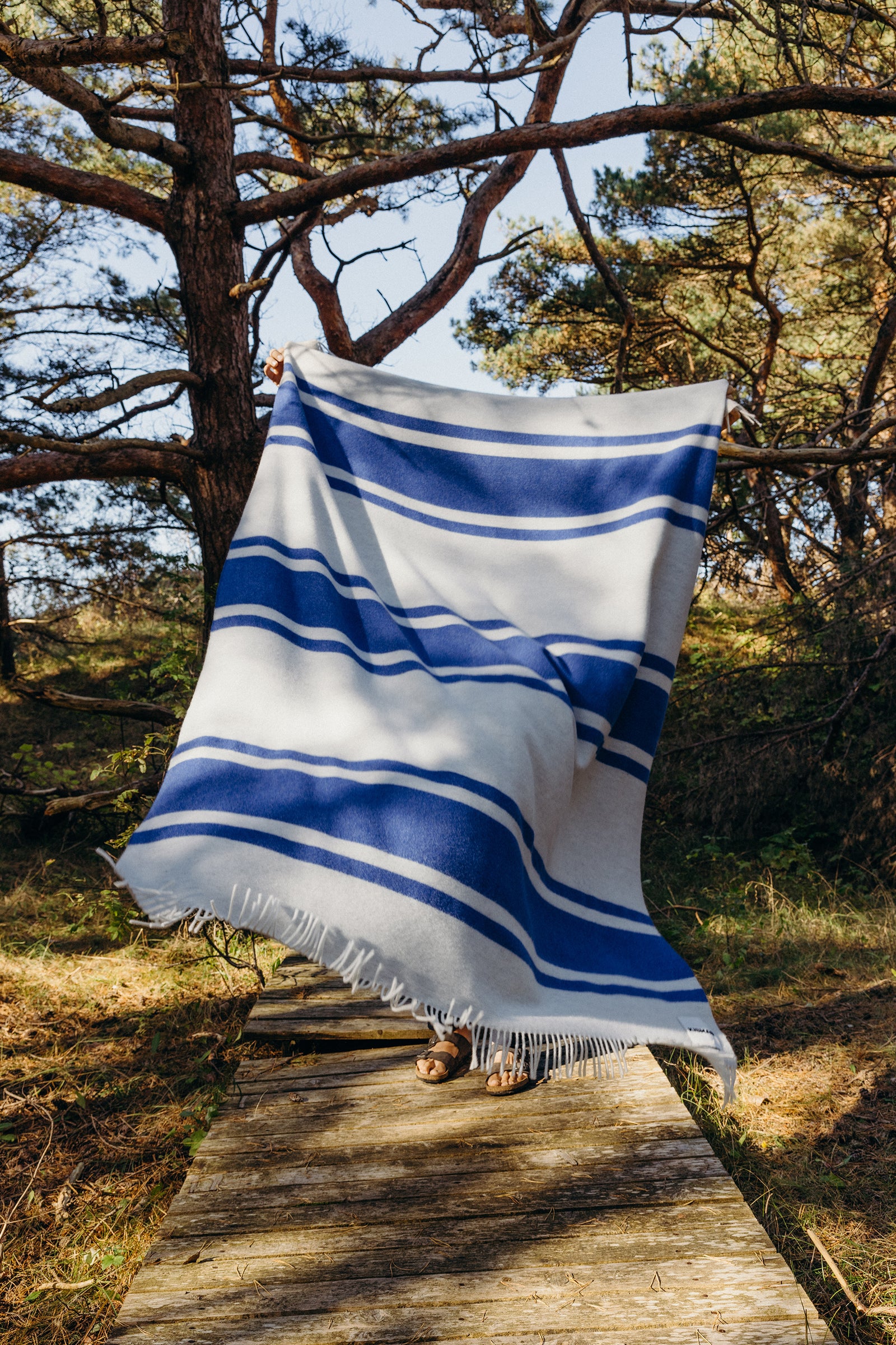 Indigo Blue Blanket